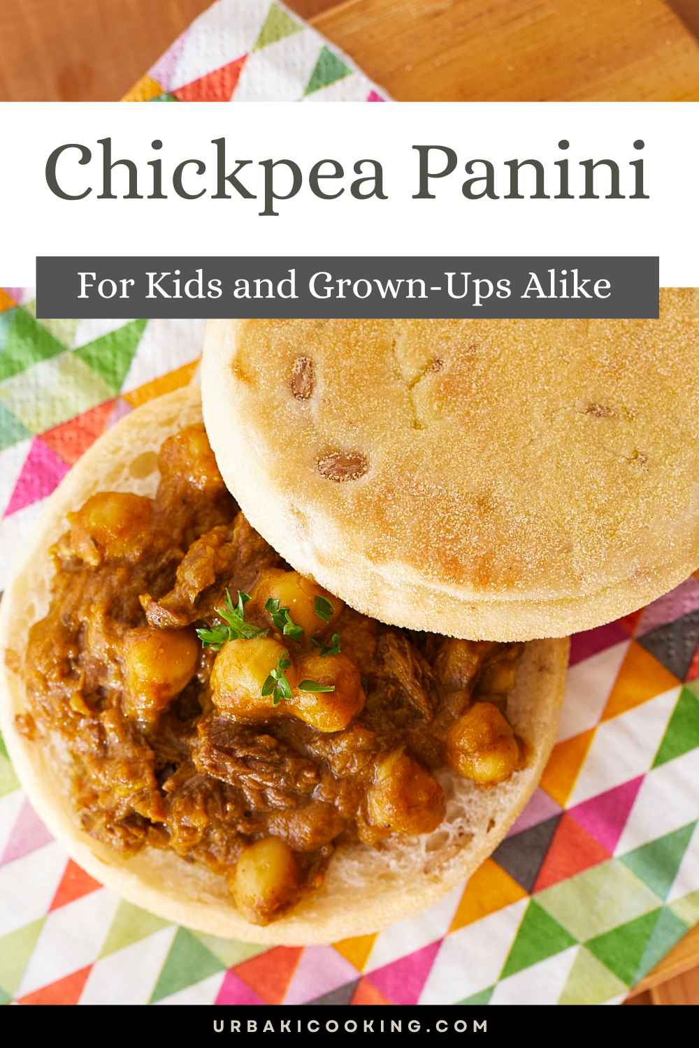 Chickpea Panini for Kids and Grown-Ups Alike