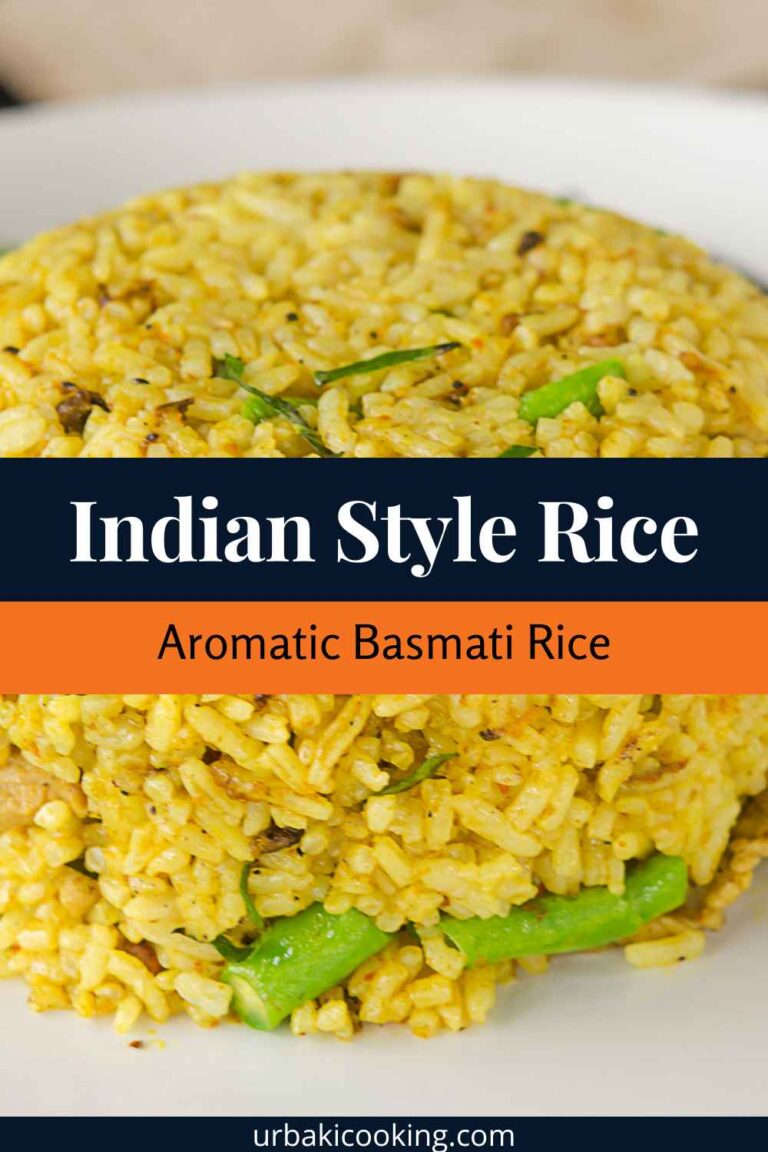 Indian Style Rice – Aromatic Basmati Rice – Urbaki Cooking