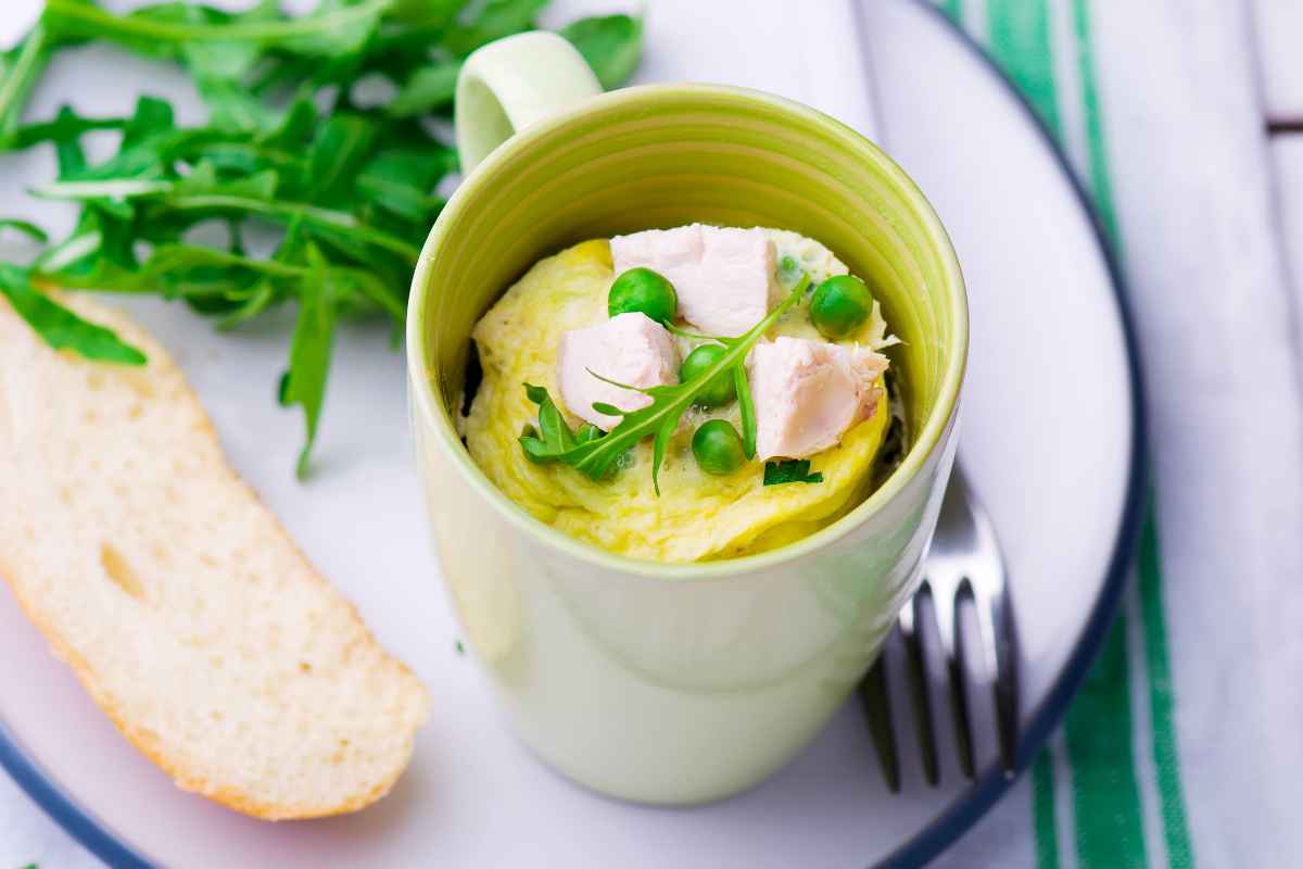 Omelette in a Mug: In a hurry? Try a Microwave Omelette!