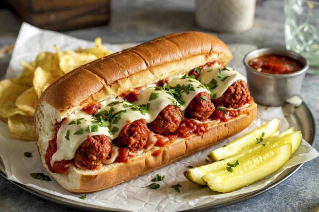 Melt-in-Your-Mouth Meatball Subs: A Hearty and Flavorful Sandwich