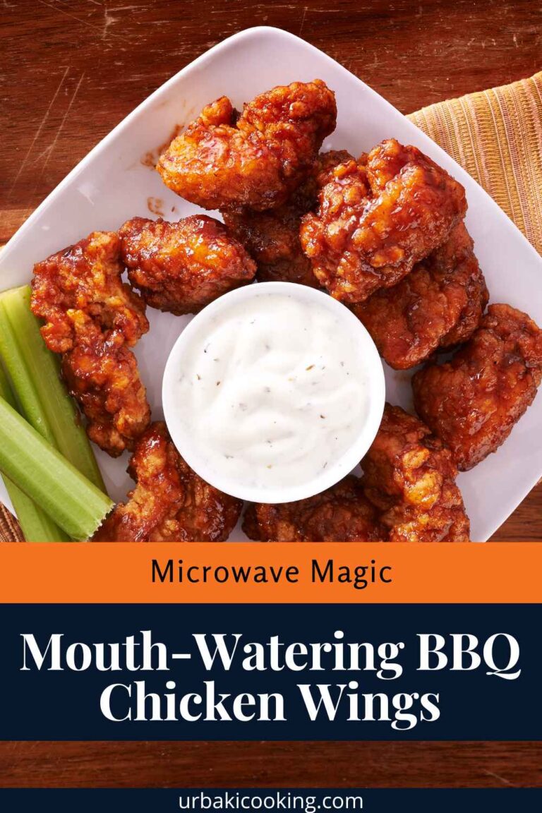 Microwave Magic: Mouth-Watering BBQ Chicken Wings