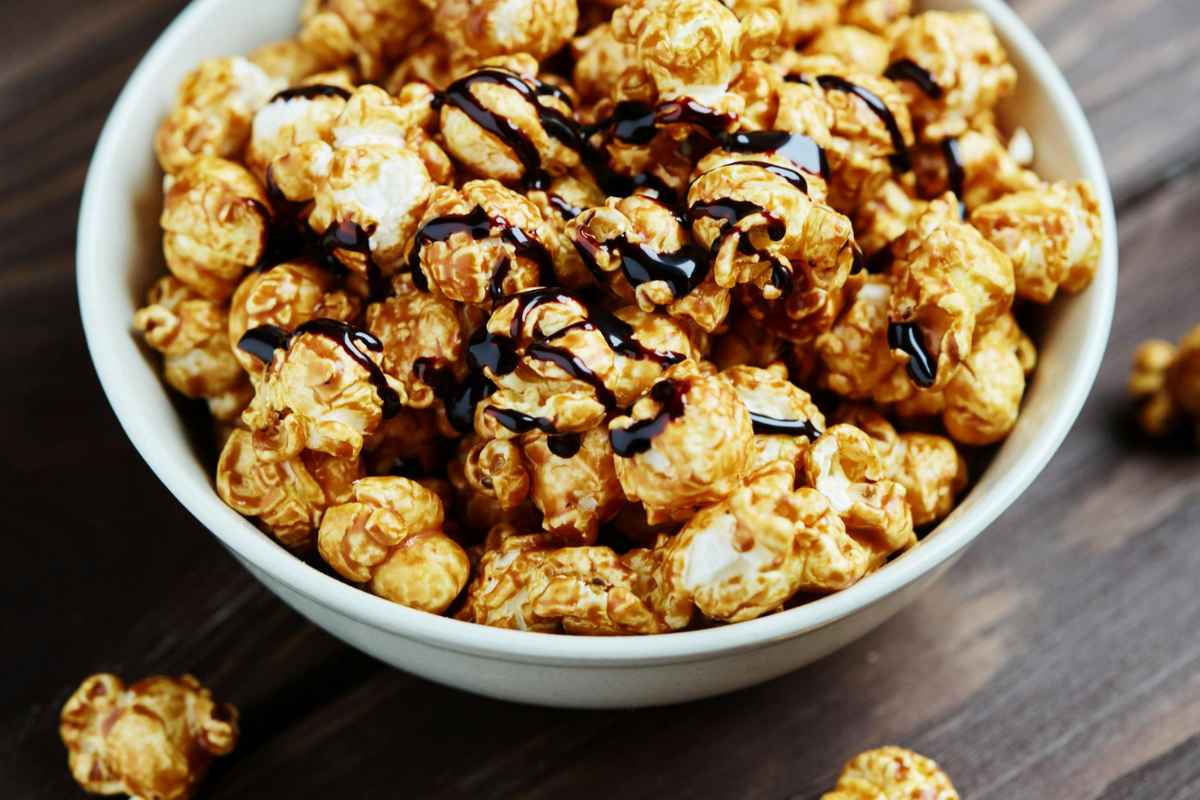 Make Movie Night Sweet with This Quick Microwave Caramel Corn!