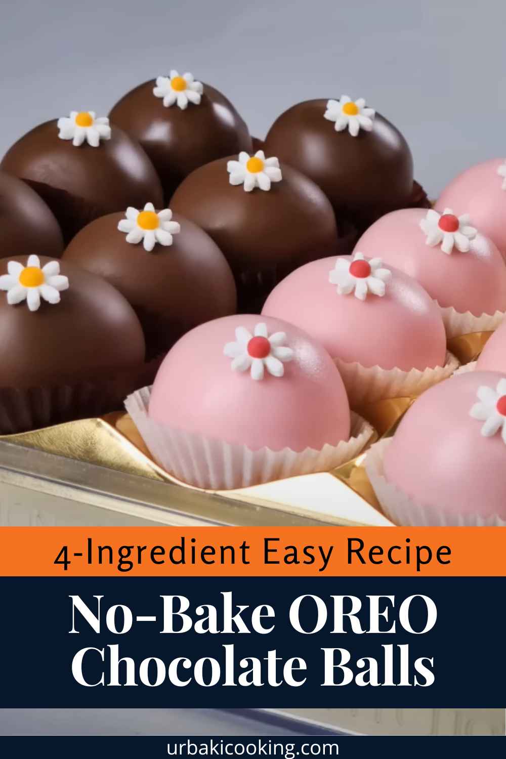 No-Bake OREO Chocolate Balls: 4-Ingredient Easy Recipe – Urbaki Cooking