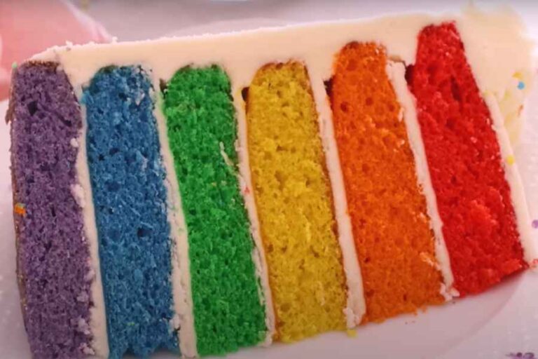 Simple Recipe: Easy Rainbow Cake Recipe – Urbaki Cooking