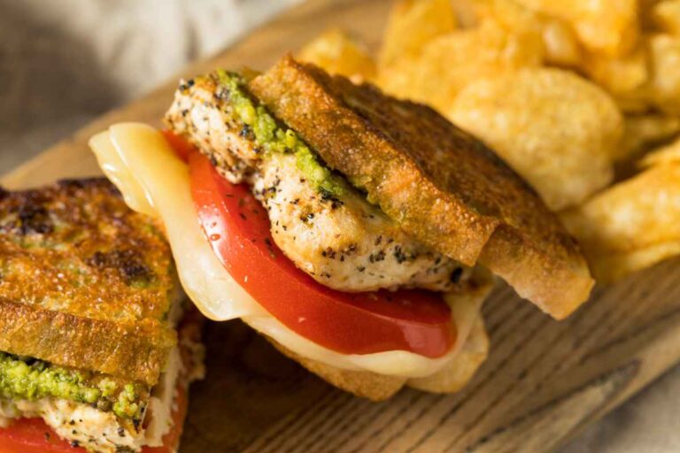 15 Minute Chicken Pesto Sub Sandwich – Urbaki Cooking