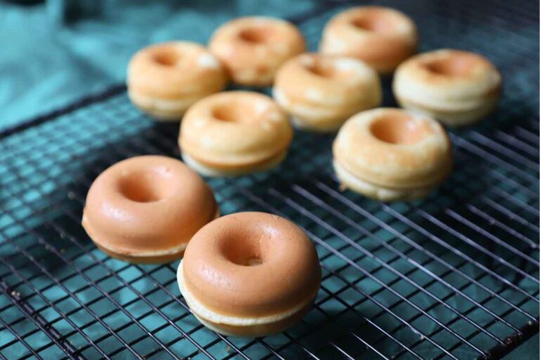 2 Ingredient MINI Fluffy Glazed Donuts Recipe!