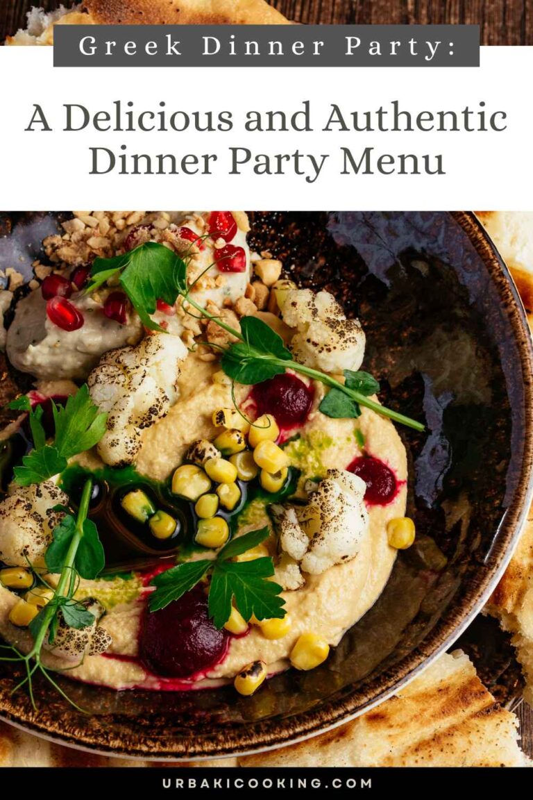 Greek Dinner Party: A Delicious and Authentic Dinner Party Menu