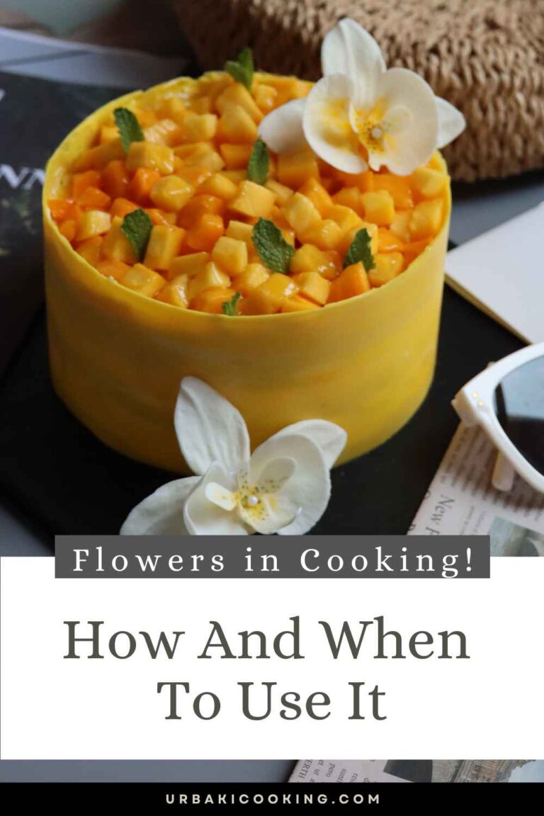 Flowers in Cooking! How And When To Use It