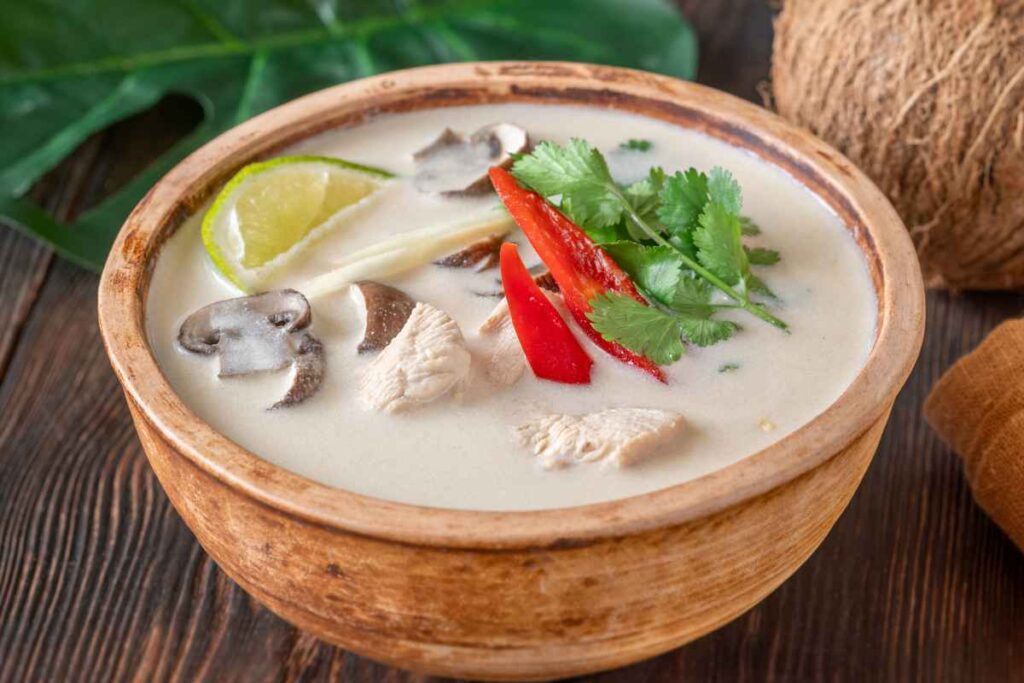 Thai Tom Kha Gai Soup Recipe with Fresh and Simple Ingredients – Urbaki ...