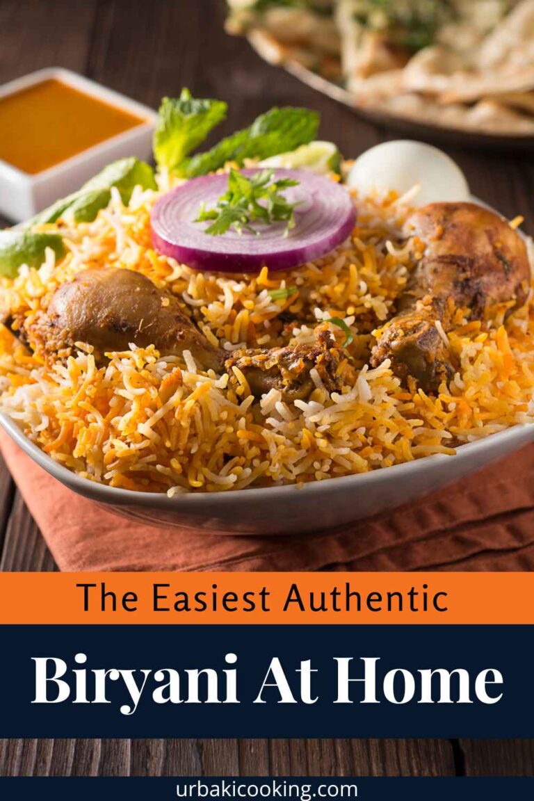The Easiest Authentic Biryani At Home – Urbaki Cooking