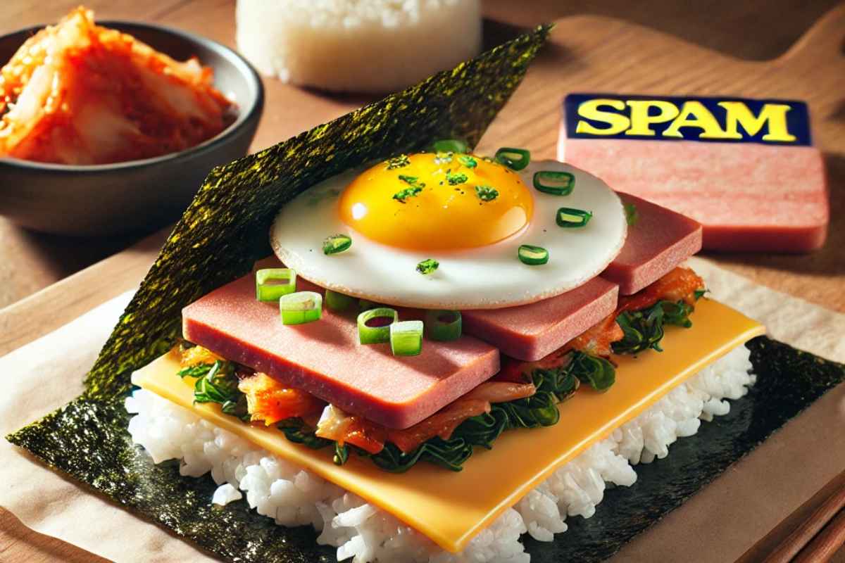 Folded Gimbap! Spam Rice Sandwich – Urbaki Cooking