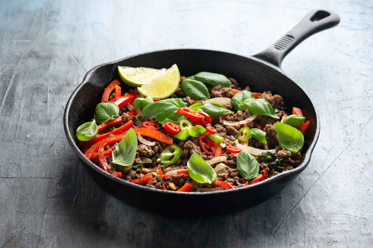 Spicy Thai Holy Basil Beef Stir-Fry (Pad Kra Pao)
