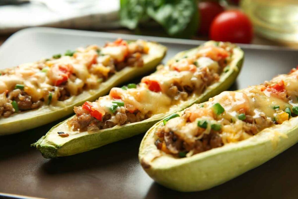 Cheesy Stuffed Zucchini Boats for a Comforting Weeknight Dinner
