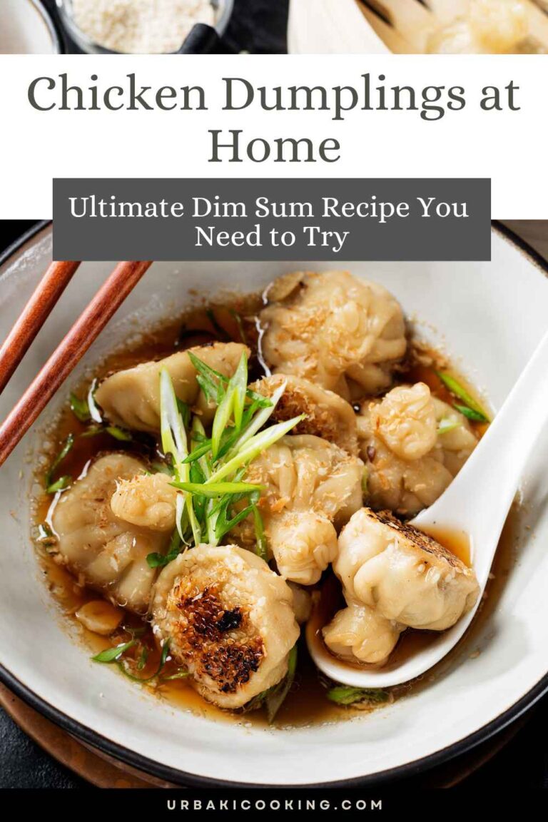 Chicken Dumplings at Home: Ultimate Dim Sum Recipe You Need to Try ...