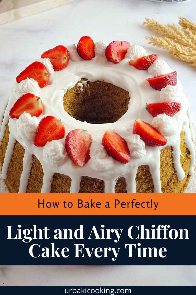 How to Bake a Perfectly Light and Airy Chiffon Cake Every Time – Urbaki ...